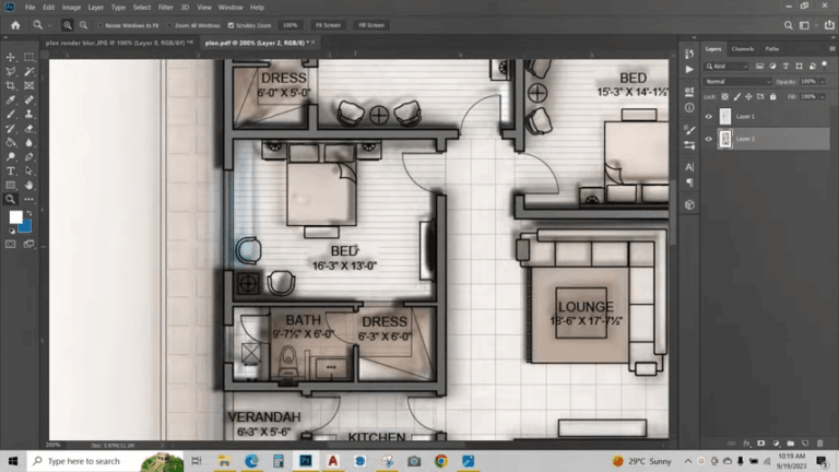 How to Render Architecture Floor Plan with PromeAI