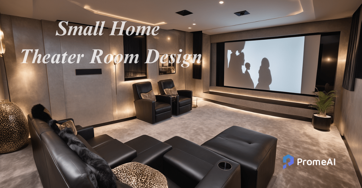 How to Master Small Home Theater Room Design with AI Innovations