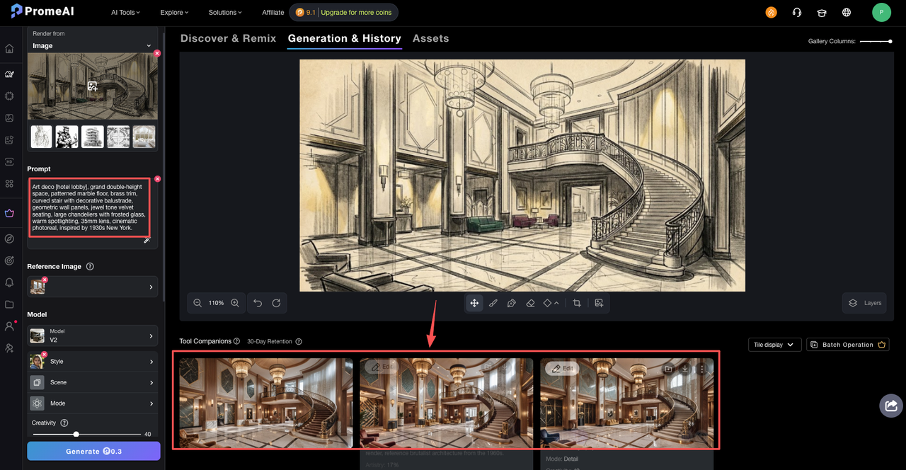 10 Architecture Render Styles in PromeAI (Prompts + Parameter)